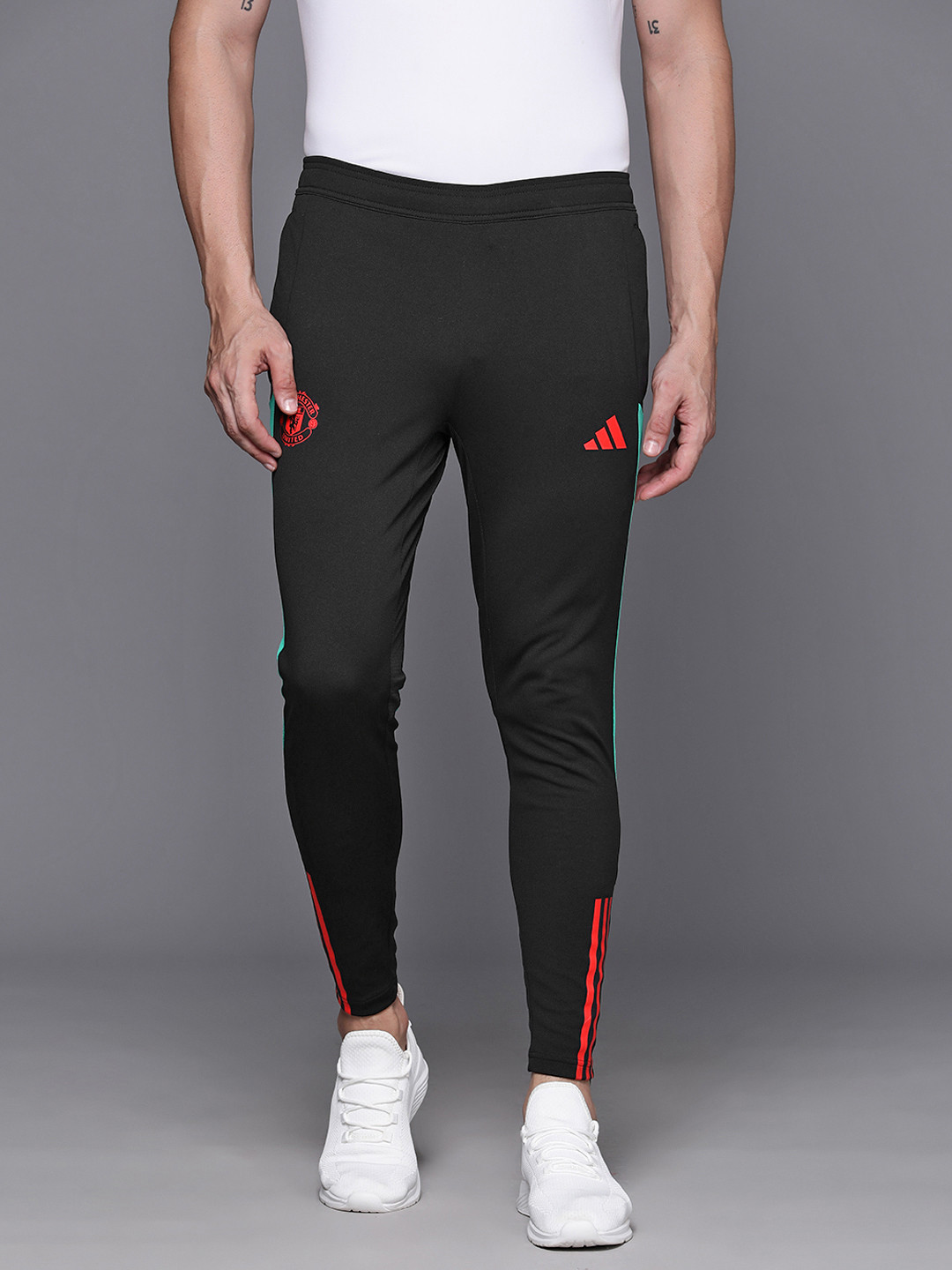 Buy ADIDAS Men MANCHESTER UNITED Tiro 23 Football Track Pants - Track ...