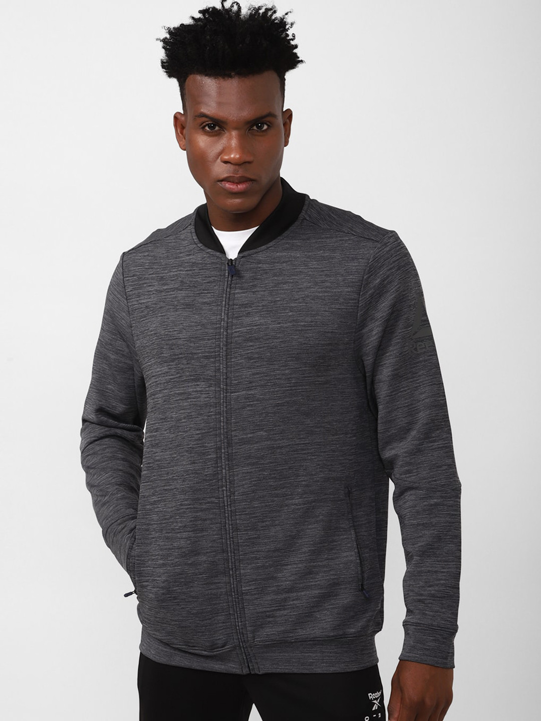 Buy Reebok Men Training Workout Sporty Jacket - Jackets for Men ...