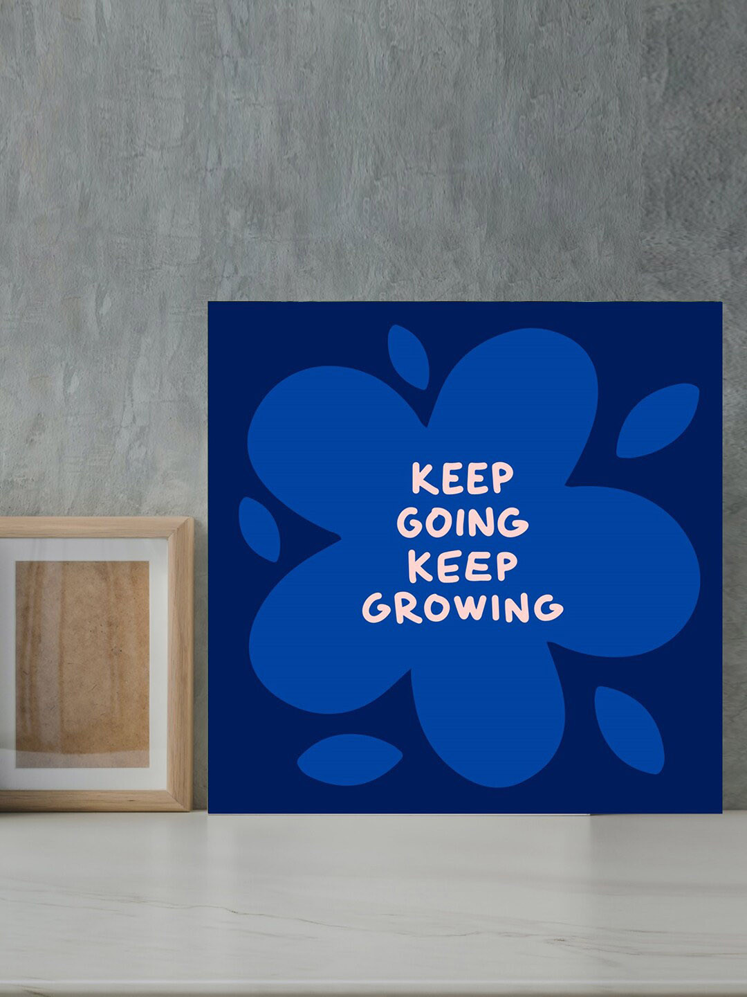 Buy Gallery99 Blue & White Motivational Quotes Wall Art - Wall Art for ...