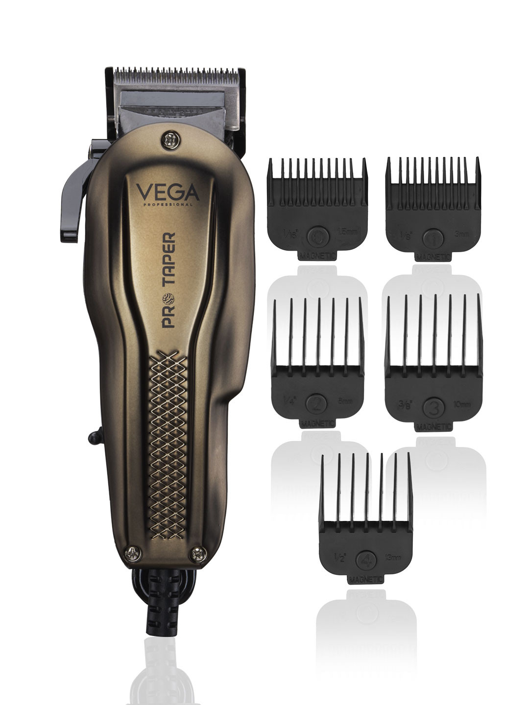 Buy VEGA PROFESSIONAL VPPHC 01 Pro Taper Hair Clipper Bronze Toned ...