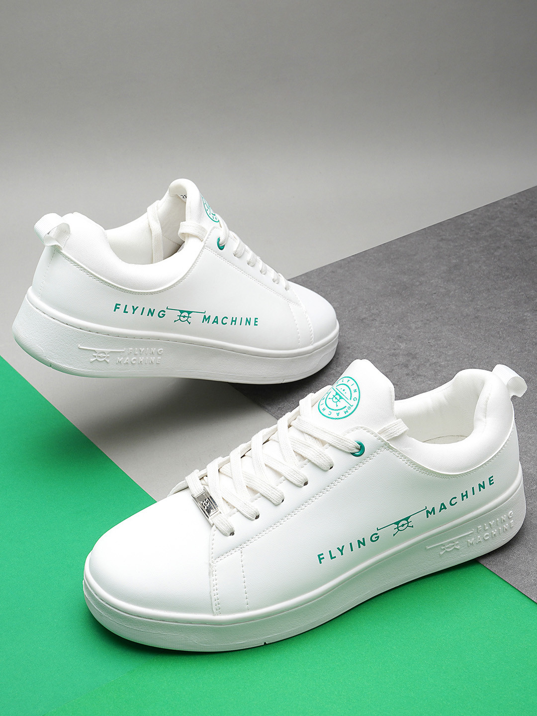 Buy Flying Machine Men RUDY Solid Sneakers - Casual Shoes for Men ...