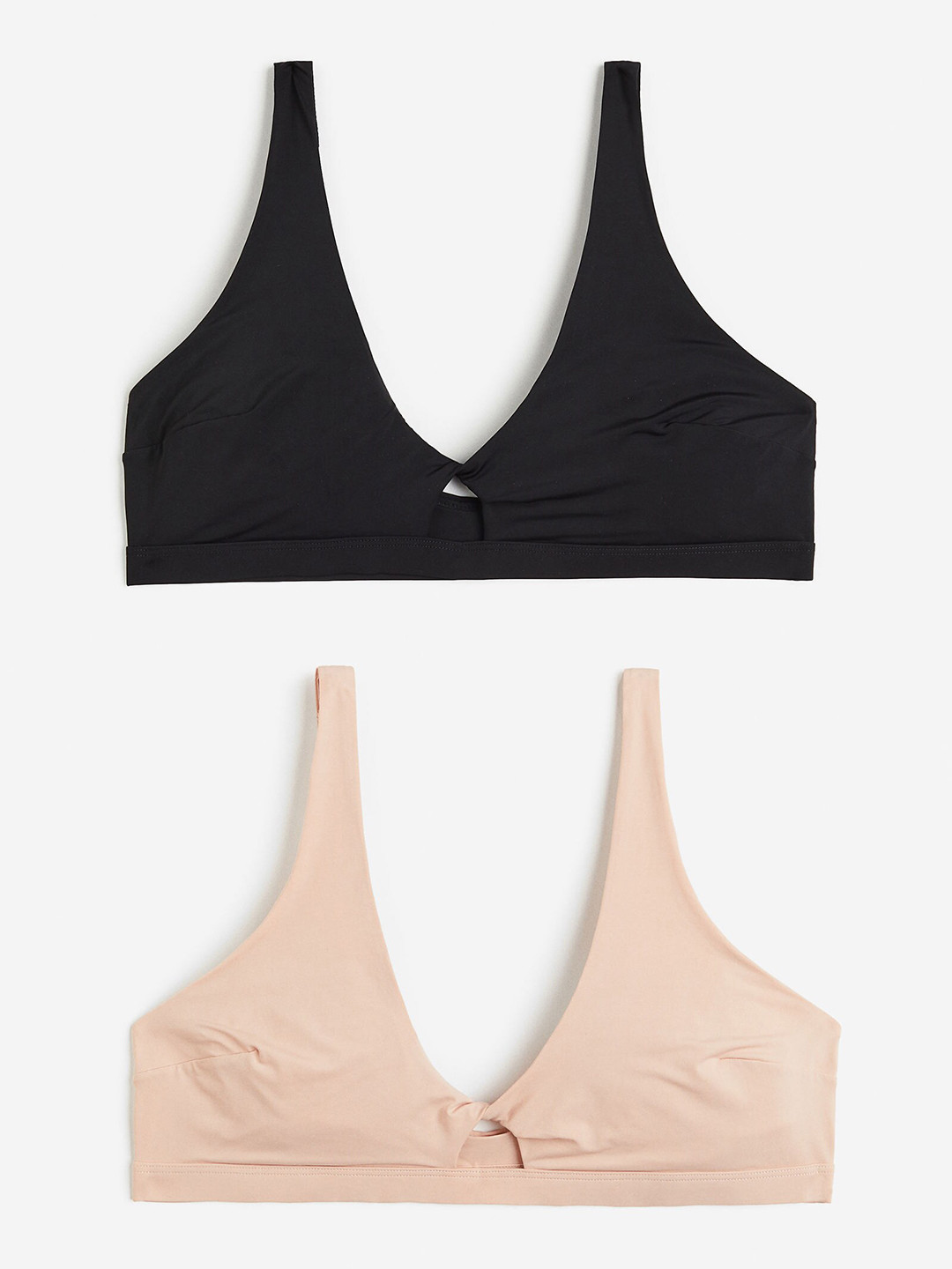 Buy H&M 2 Pack Soft Microfibre Bras - Bra for Women 23726288 | Myntra