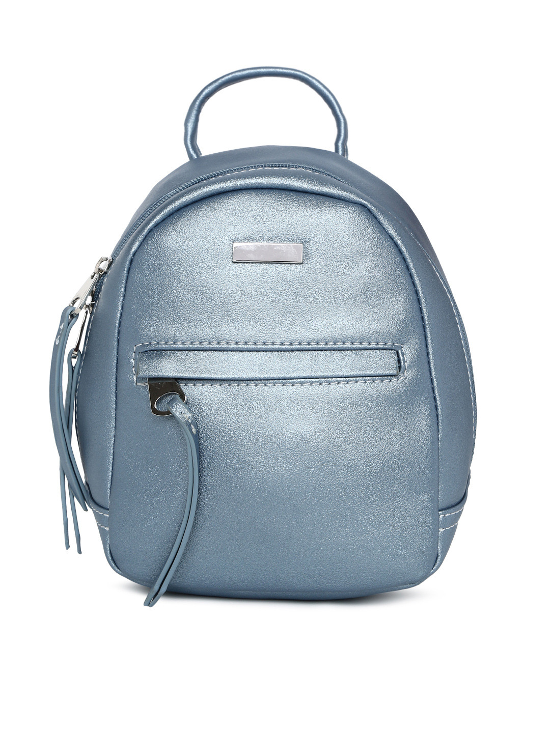Buy DressBerry Women Blue Solid Backpack - Backpacks for Women 2372717 ...