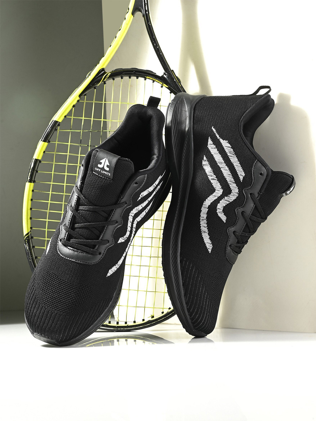 Buy OFF LIMITS Men Anti Bacterial Lightweight Insole Lace Up Running ...