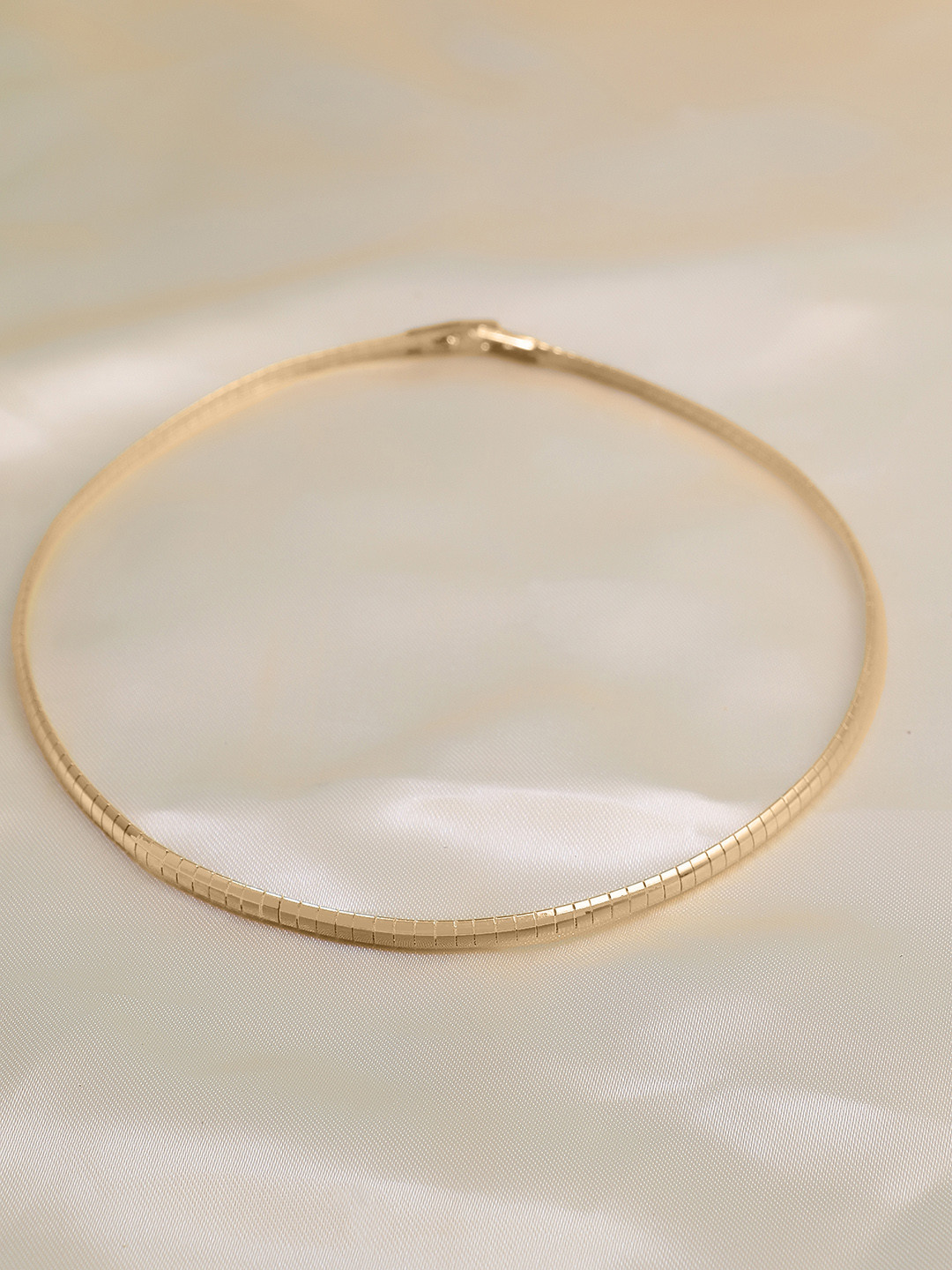 Buy Adwitiya Collection Gold Plated Hasli Chain - Necklace And Chains ...