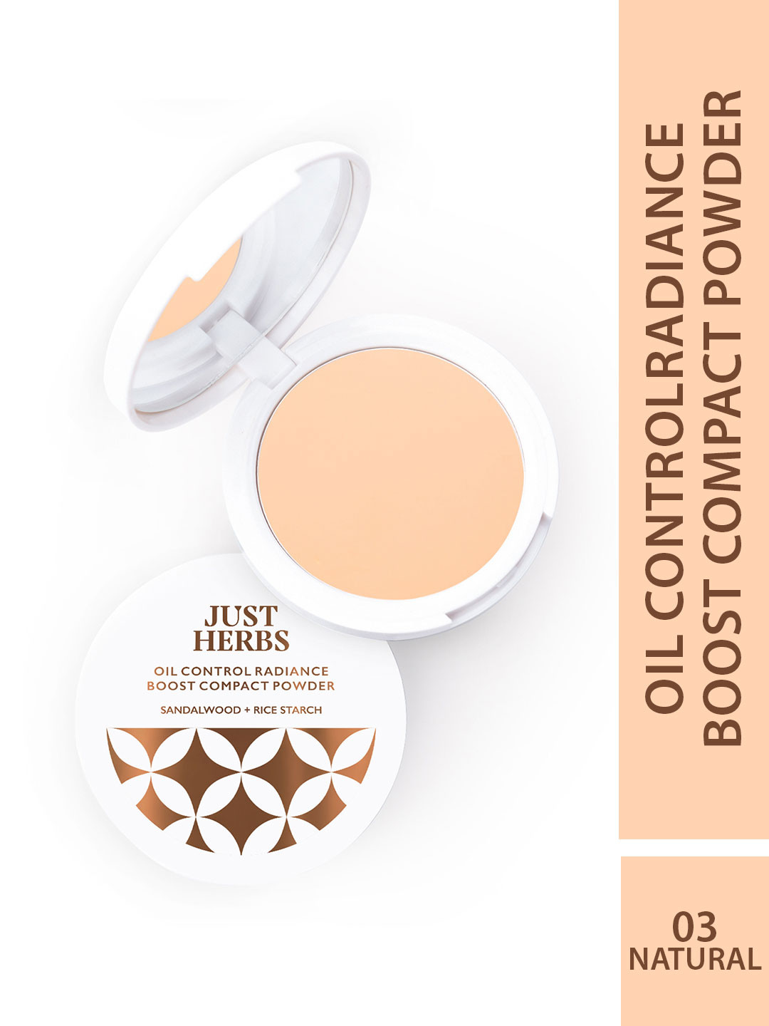 Buy Just Herbs Oil Control & Radiance Boost Compact Powder With ...