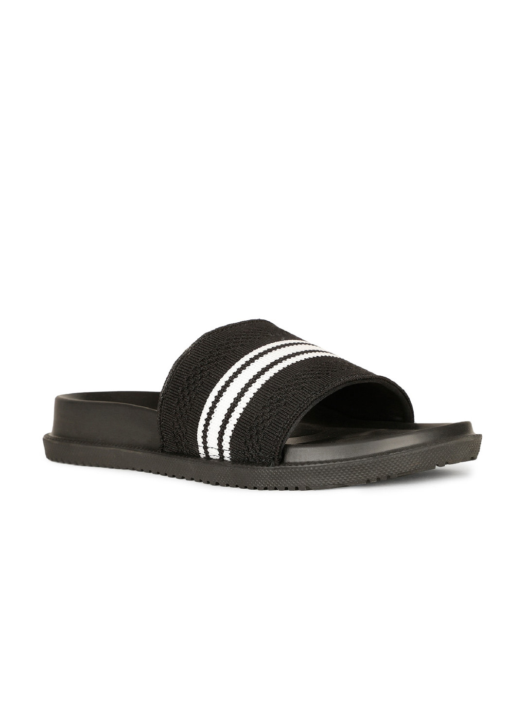 Buy Bata Men Striped Sliders - Flip Flops for Men 23731494 | Myntra