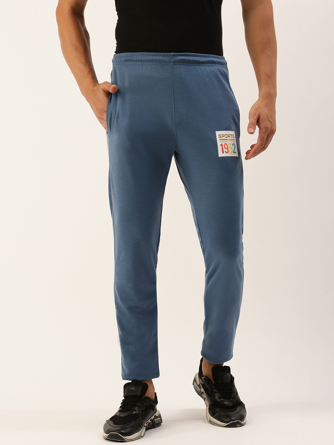 Buy Sports52 Wear Men Slim Fit Mid Rise Training Or Gym Track Pants ...