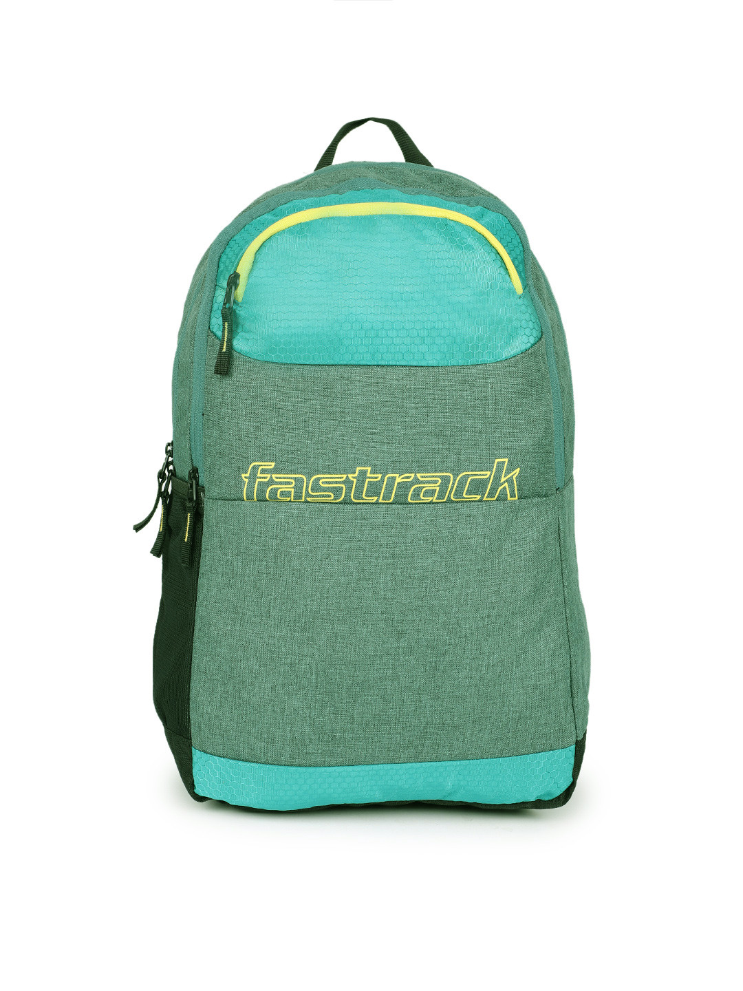Buy Fastrack Men Green Solid Backpack - Backpacks for Men 2373419 | Myntra