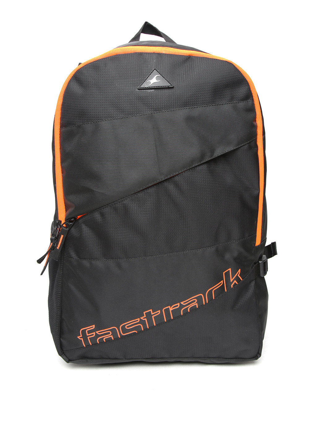 Buy Fastrack Men Black Solid Backpack - Backpacks for Men 2373443 | Myntra