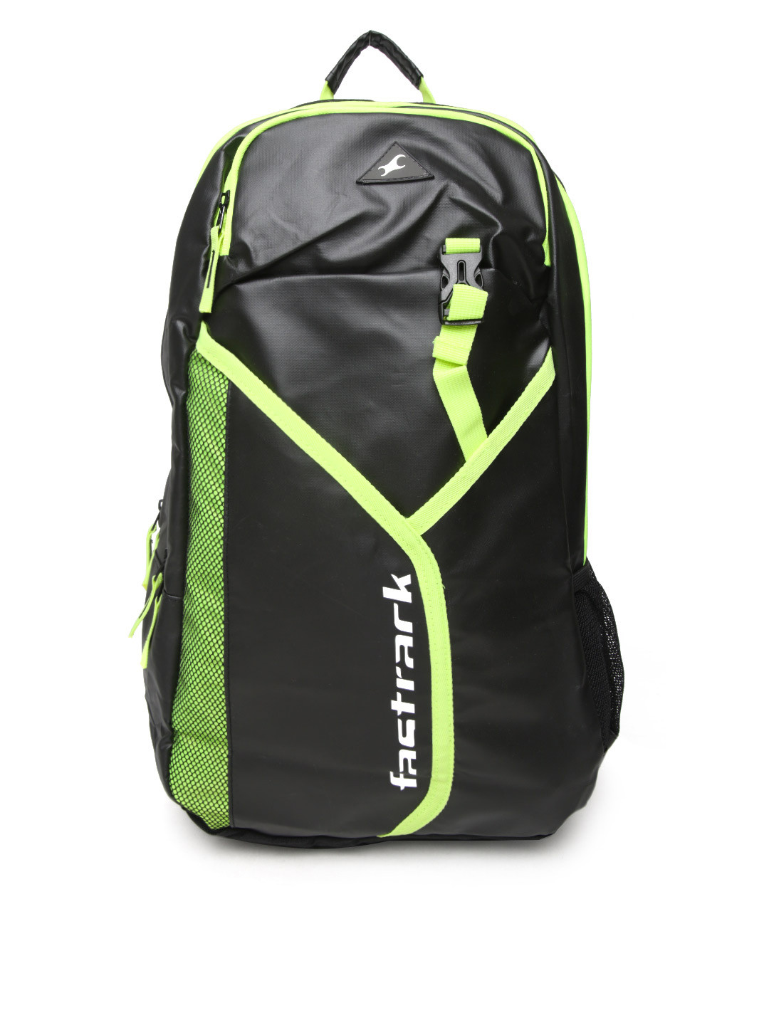 Buy Fastrack Men Black Solid Laptop Backpack - Backpacks for Men ...