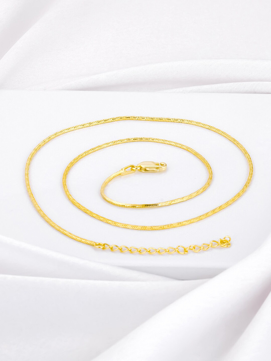Buy GIVA 925 Sterling Silver Gold Plated Chain - Necklace And Chains ...
