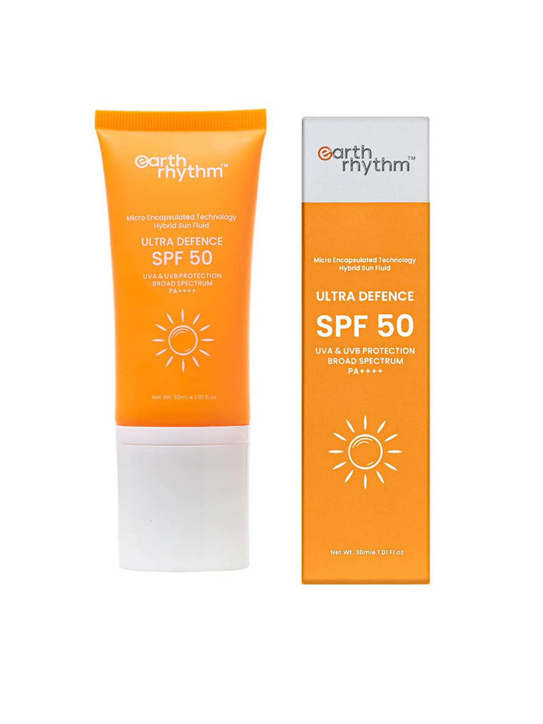 Buy Earth Rhythm Ultra Defence SPF 50 PA++++ Non Sticky Sunscreen With ...