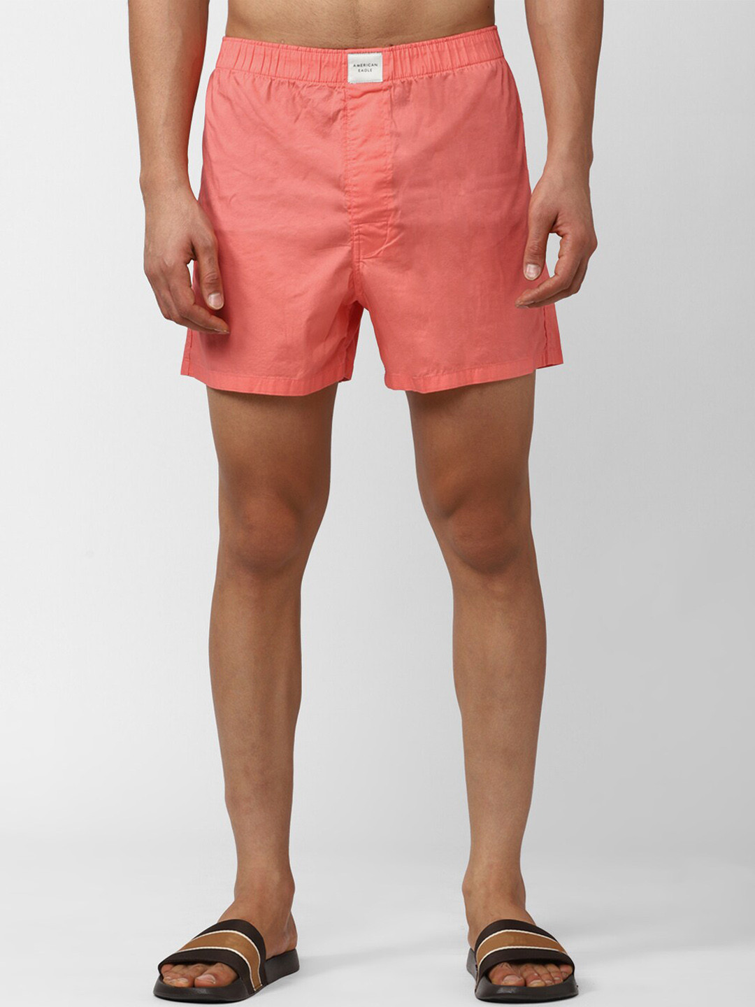 Buy AMERICAN EAGLE OUTFITTERS Inner Elasticated Mid Rise Cotton Boxers ...