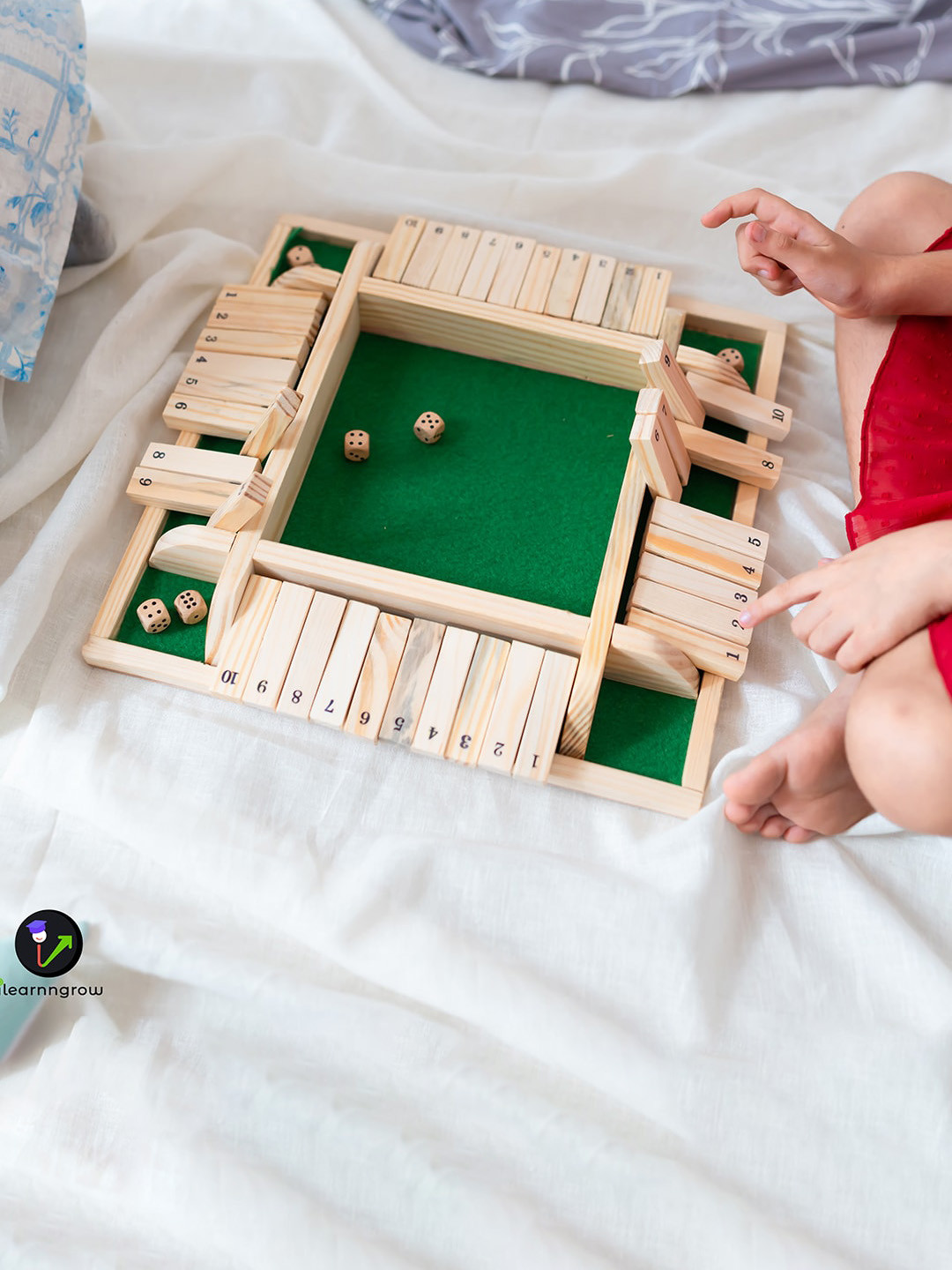 Buy Ilearnngrow Kids Shut The Box - Learning And Development Toys for ...