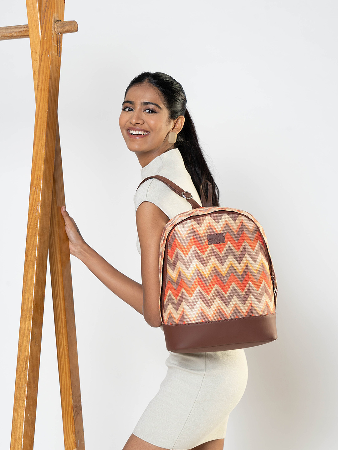 Buy ZOUK Geometric Printed Backpack - Backpacks for Women 23747168 | Myntra