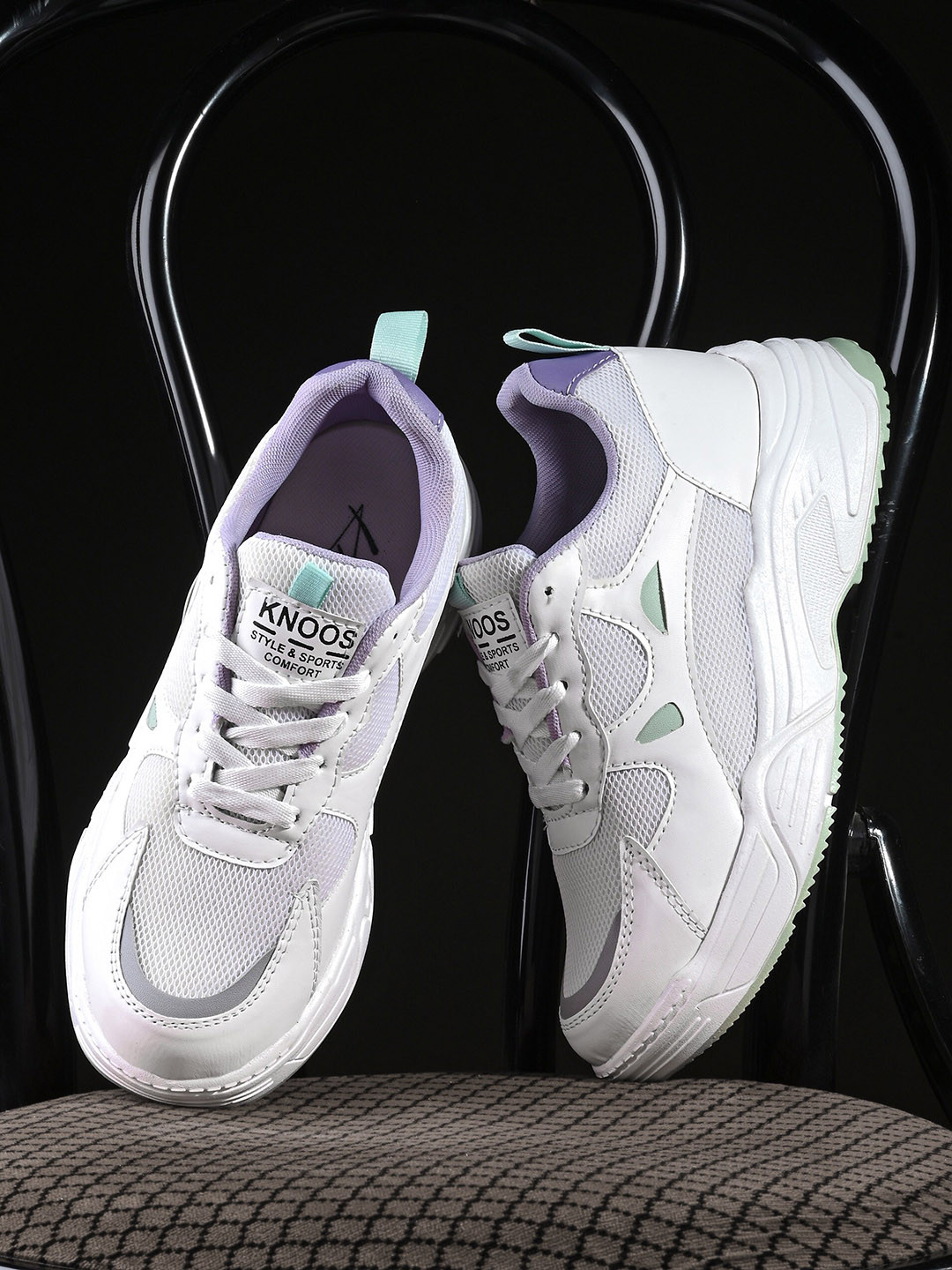 Buy Knoos Women Woven Design Sneakers - Casual Shoes for Women 23749130 ...