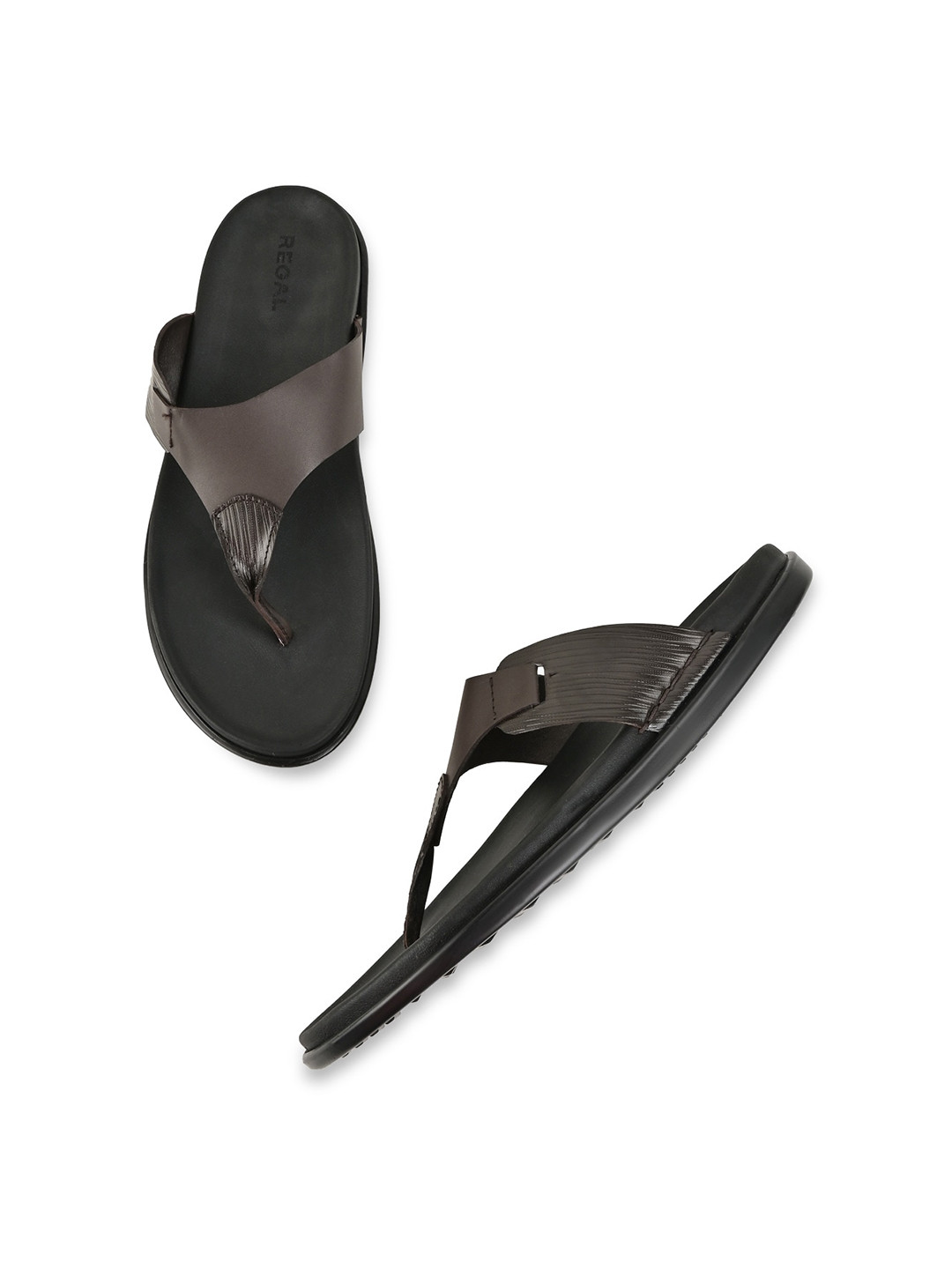 Buy Regal Men Leather Comfort Sandals - Sandals for Men 23750922 | Myntra