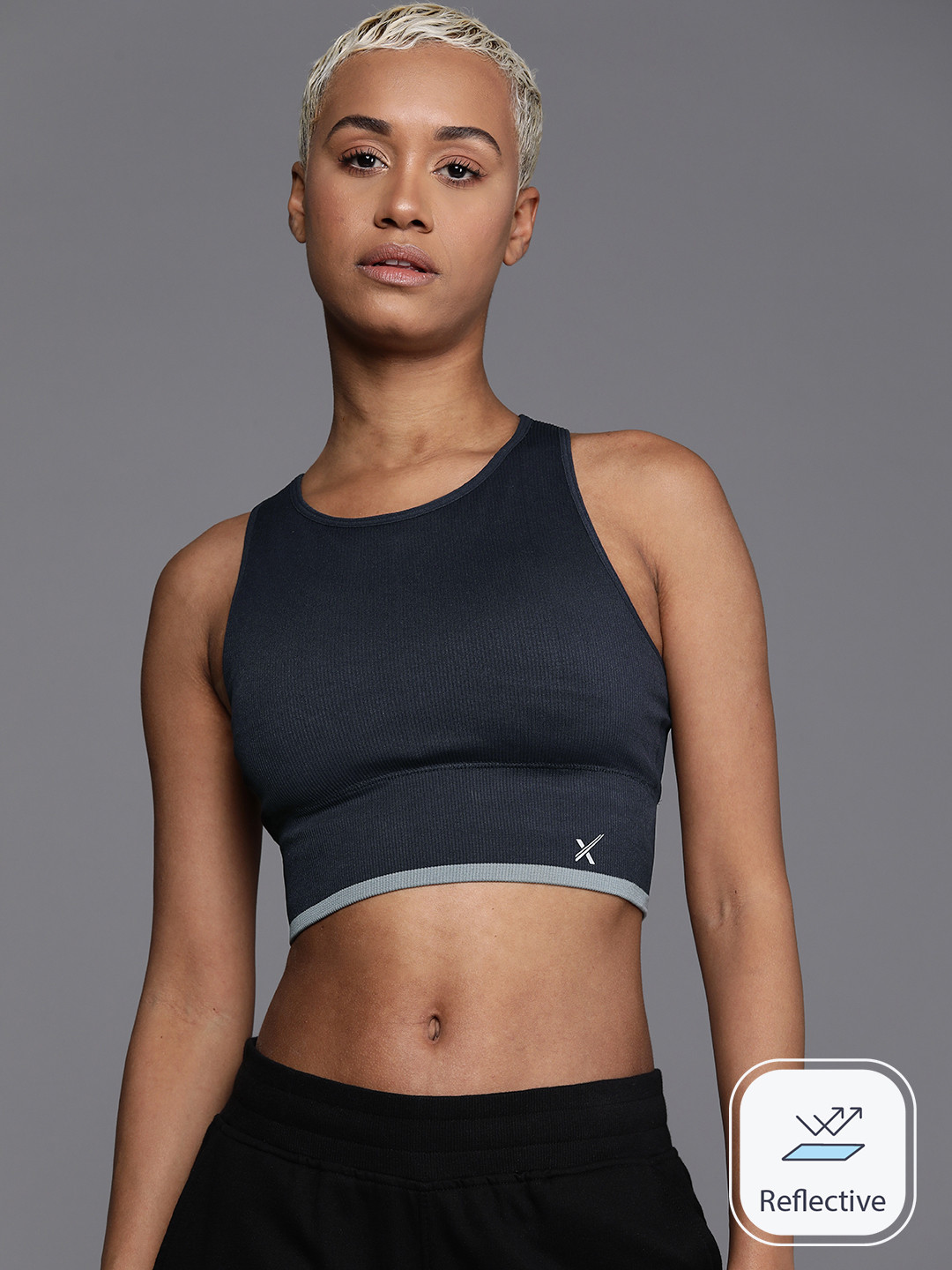 Buy HRX By Hrithik Roshan Full Coverage Lightly Padded Seamless Anti ...