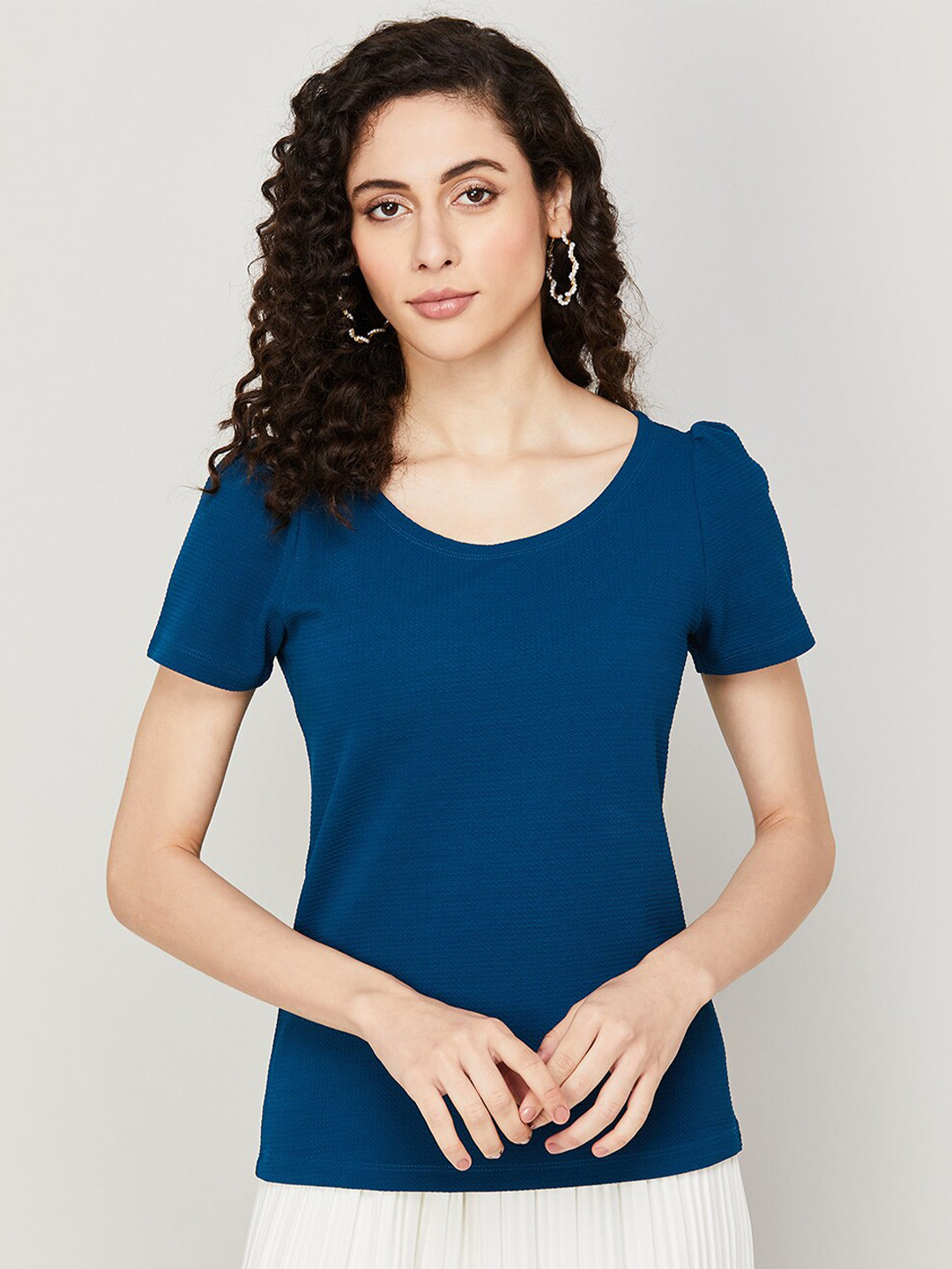 Buy CODE By Lifestyle Round Neck Regular Top - Tops for Women 23775118 ...