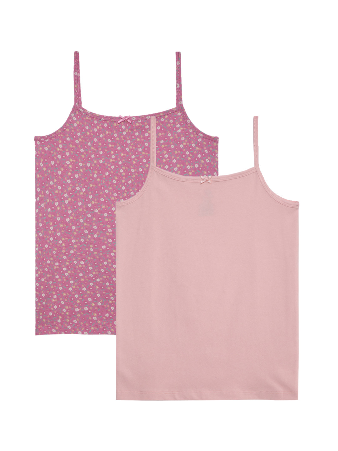 Buy Charm N Cherish Girls Pack Of 2 Printed Camisoles - Camisoles for ...