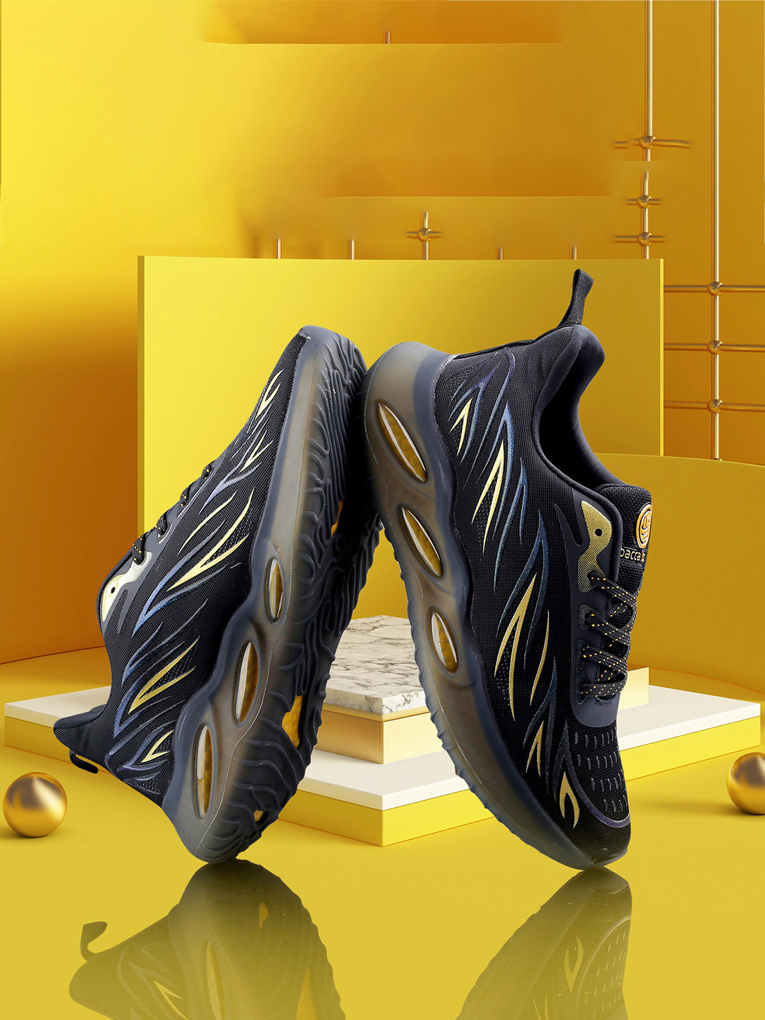 Buy Bacca Bucci Men INTENSITY Optimal Airflow Mesh Running Shoes ...