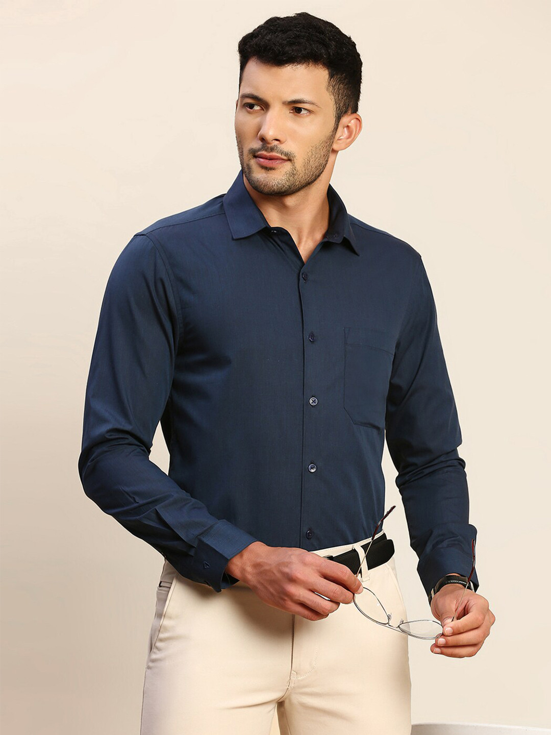 Buy INVICTUS Long Sleeves Original Slim Fit Formal Shirt - Shirts for ...