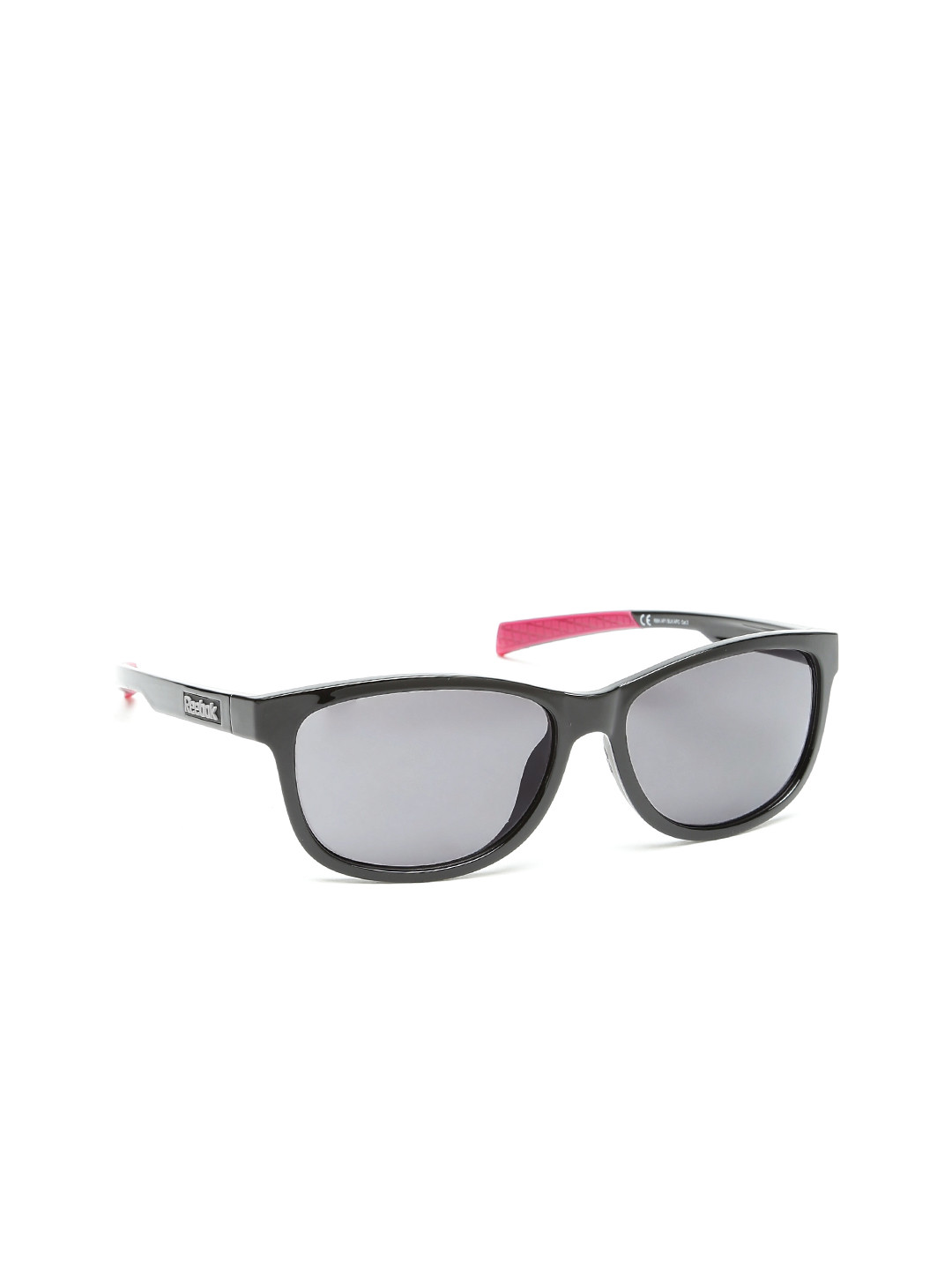 Buy Reebok Men Rectangle Sunglasses RBK AF2 BLK APC - Sunglasses for ...