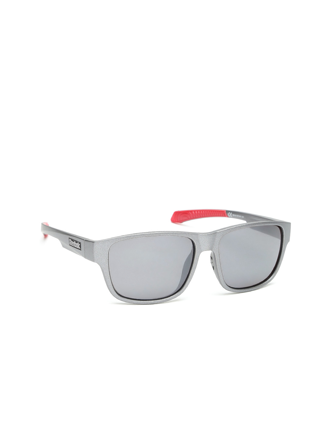 Buy Reebok Men Rectangle Sunglasses RBK AF4 GRY APC - Sunglasses for ...