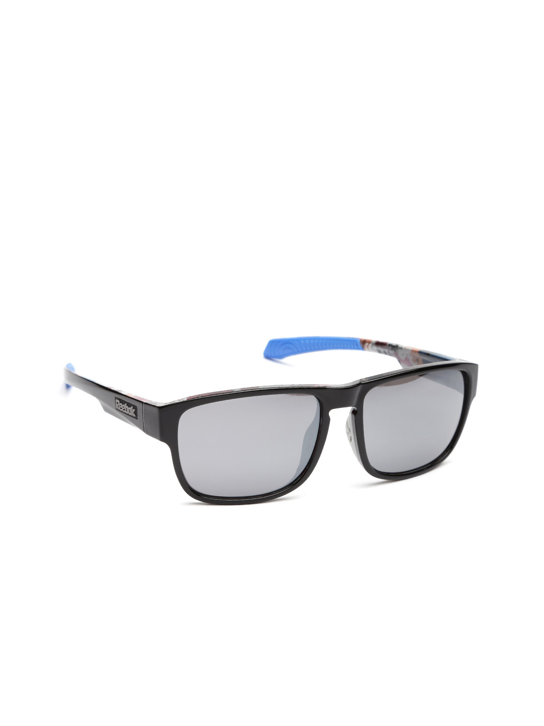 Buy Reebok Men Rectangle Sunglasses RBK AF5 BLK APC - Sunglasses for ...