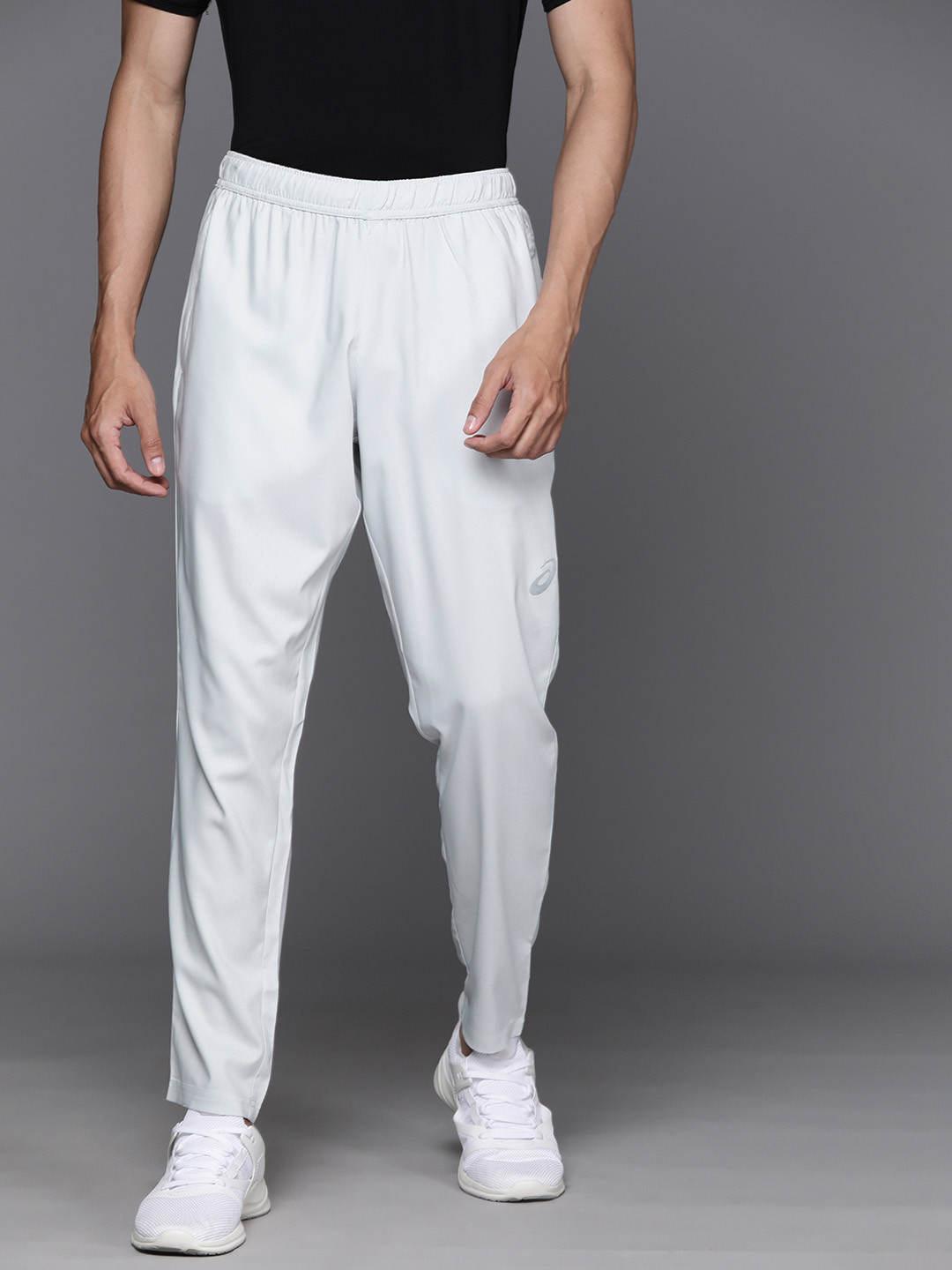 Buy ASICS Men Reflective Spiral Woven Running Track Pants - Track Pants ...