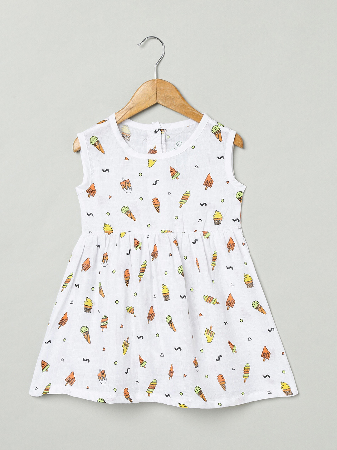 Buy The Boo Boo Club Girls Conversational Printed Pure Cotton Fit ...