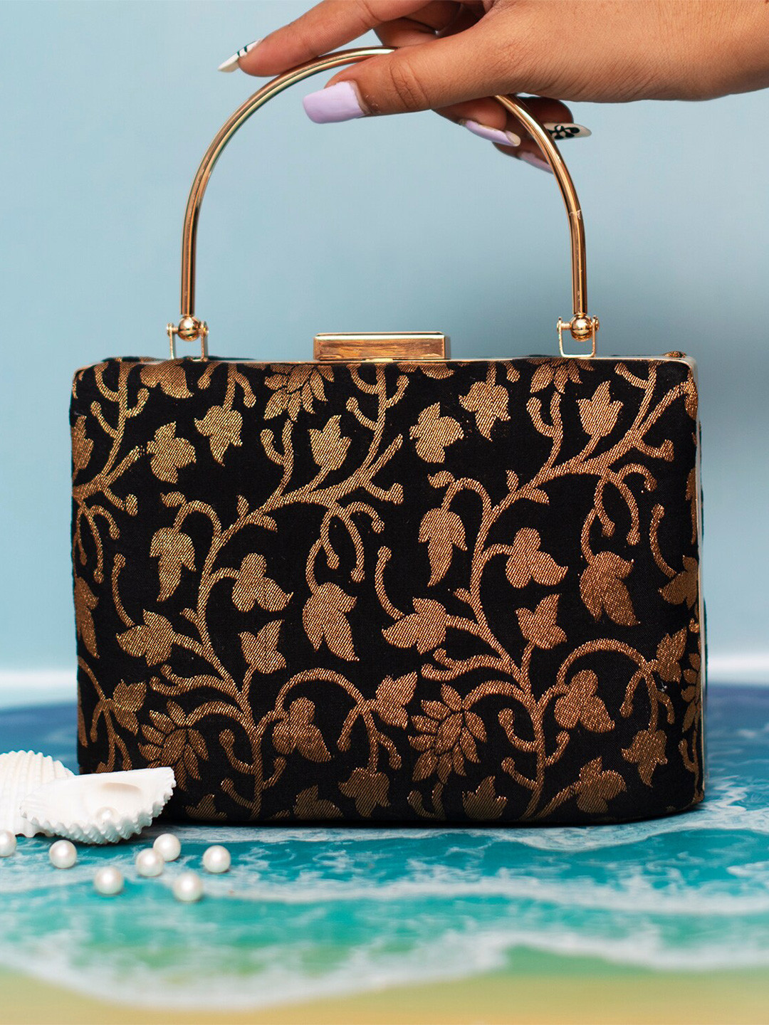 Buy ARTKLIM Printed Box Clutch - Clutches for Women 23840806 | Myntra