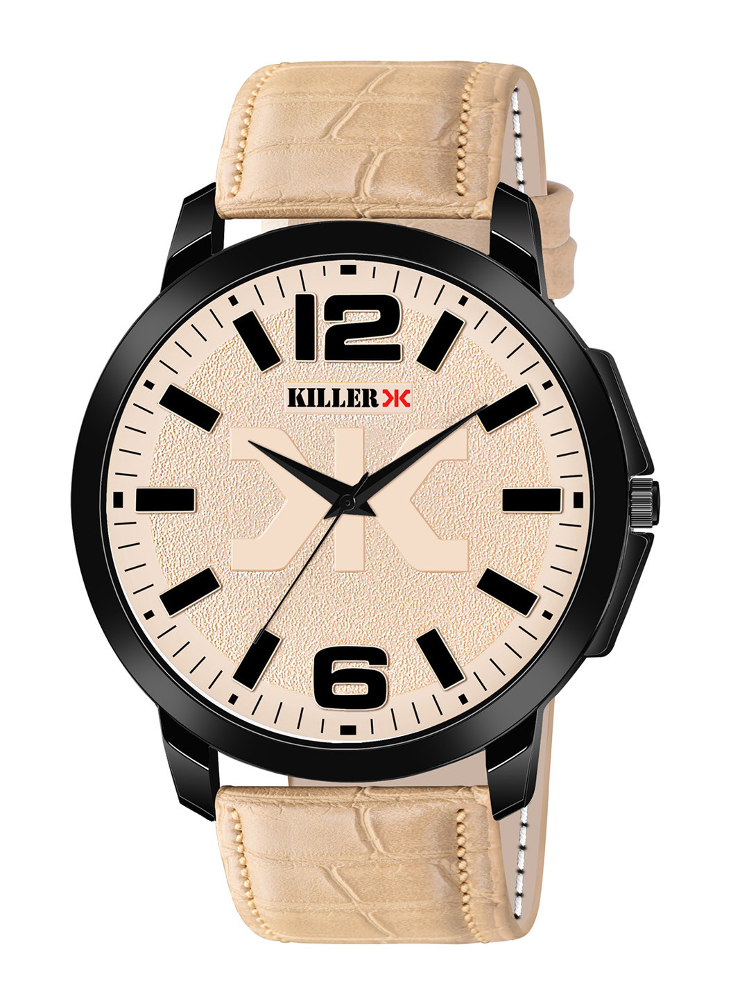 Buy Killer Men Brass Dial & Straps Analogue Watch KL 9401 BROWN ...