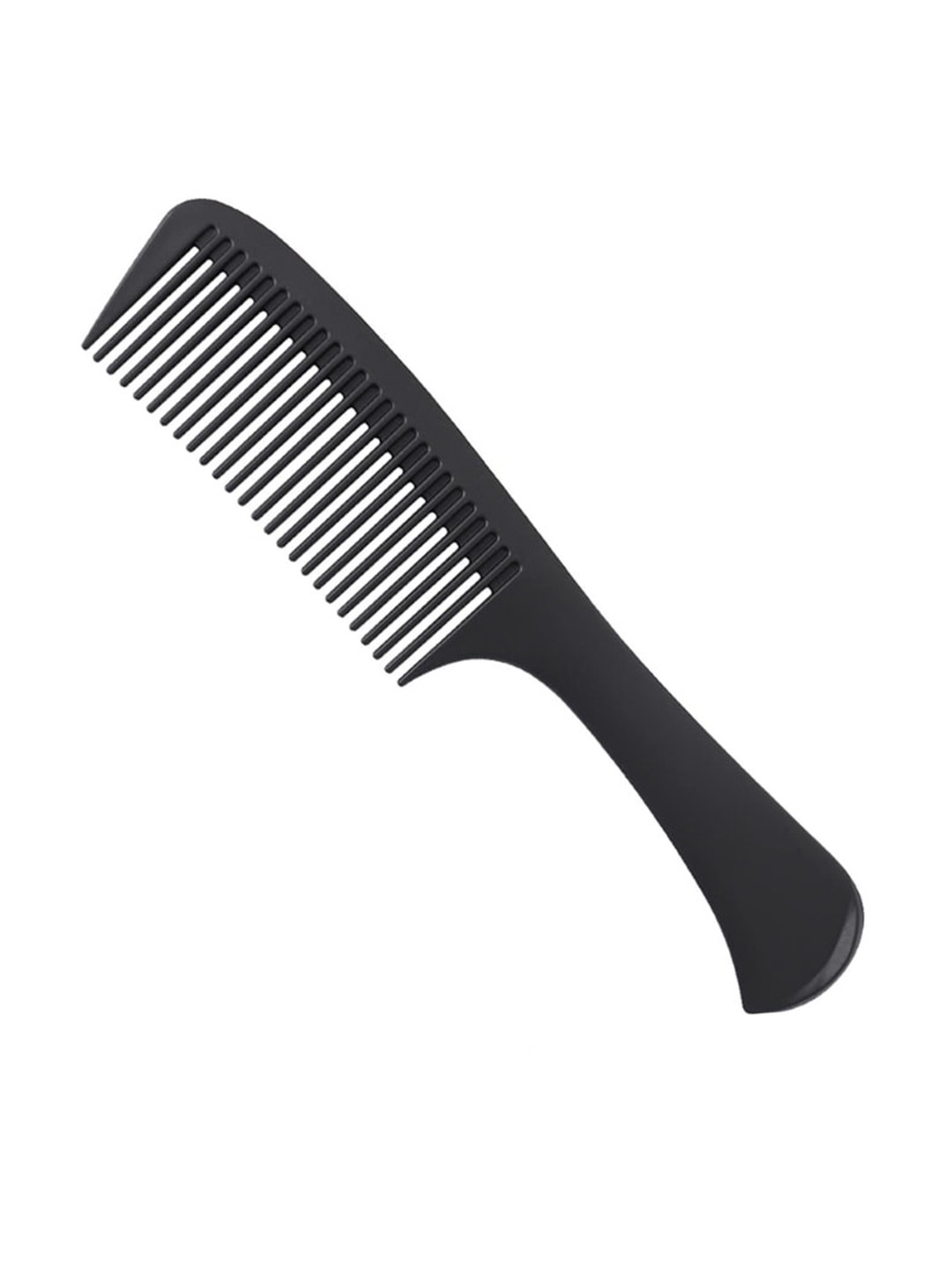 Buy FEELHIGH Professional Black Detangling Wide Tooth Regular Comb With ...
