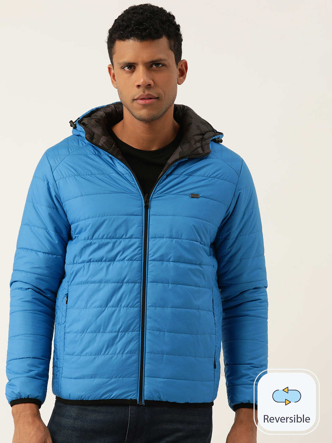 Buy Monte Carlo Reversible Hooded Padded Jacket - Jackets for Men ...