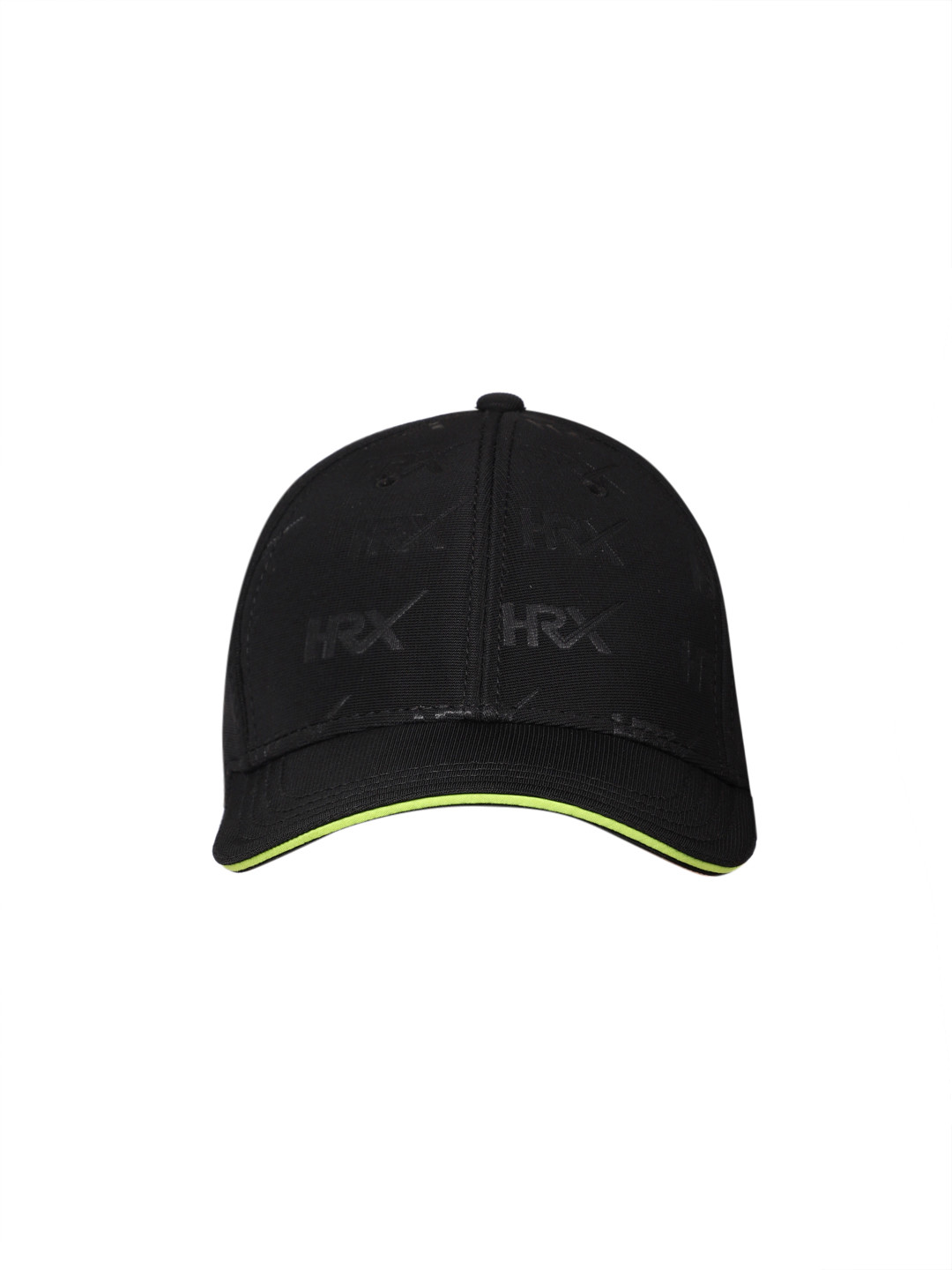 Buy HRX By Hrithik Roshan Unisex Black Brand Logo Lifestyle Cap - Caps ...