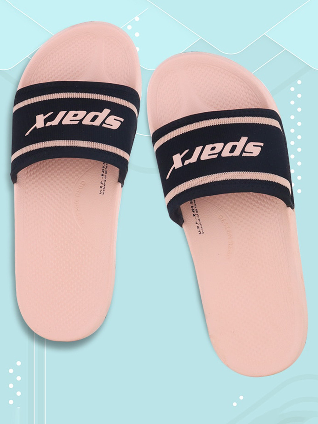 Buy Sparx Women Brand Logo Printed Sliders - Flip Flops for Women ...