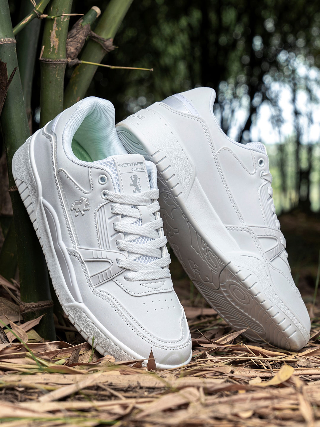 Buy Red Tape Men Perforated Slip Resistant Lace Up Sneakers - Casual ...