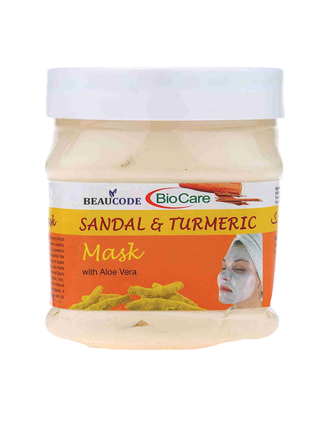 Buy BEAUCODE BIOCARE Sandal &Turmeric Face Mask 250 Ml - Mask And Peel ...
