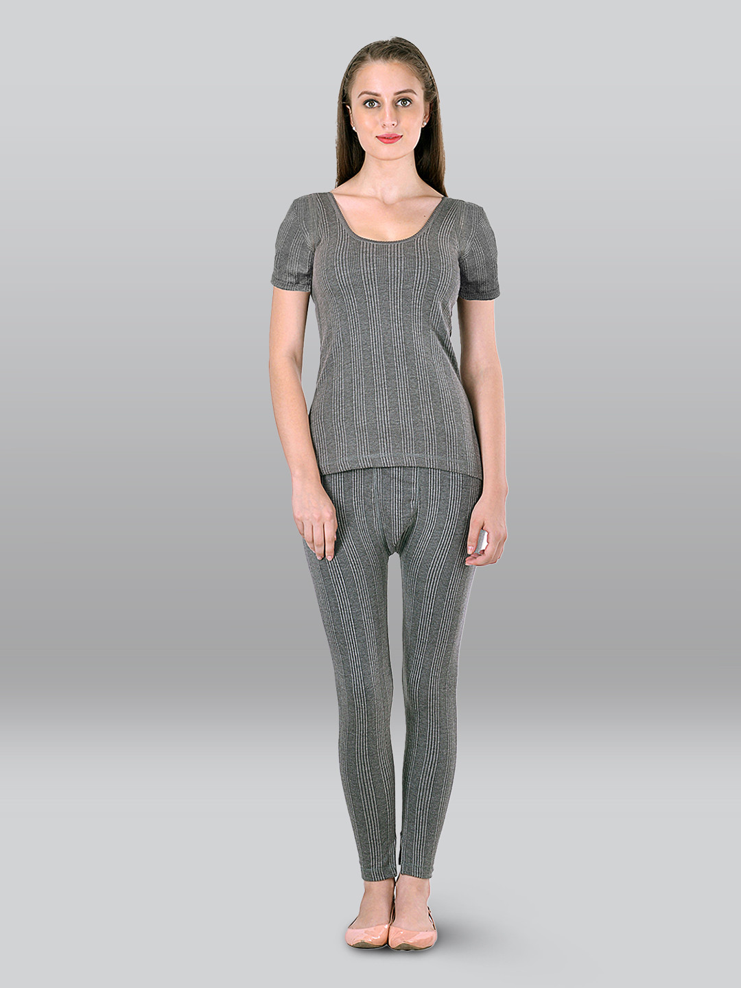 Buy INFERNO Ribbed Cotton Thermal Set - Thermal Set for Women 23871310 ...