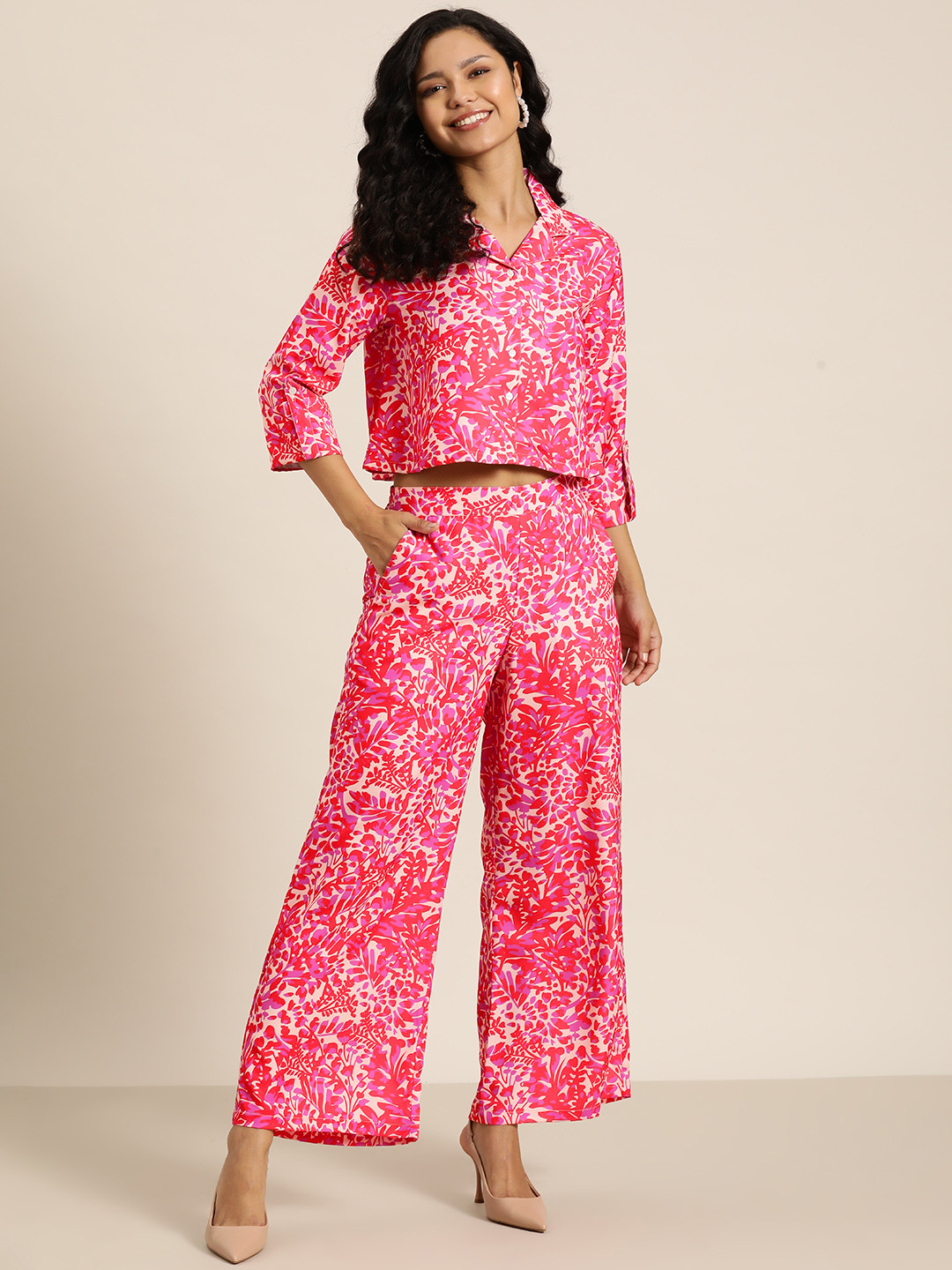Buy HERE&NOW Women Floral Print Co Ords - Co Ords for Women 23873610 ...