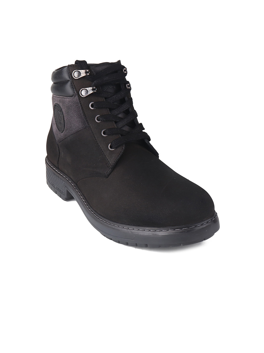 Buy Red Chief Men Leather Mid Top Lightweight Regular Boots - Boots for ...