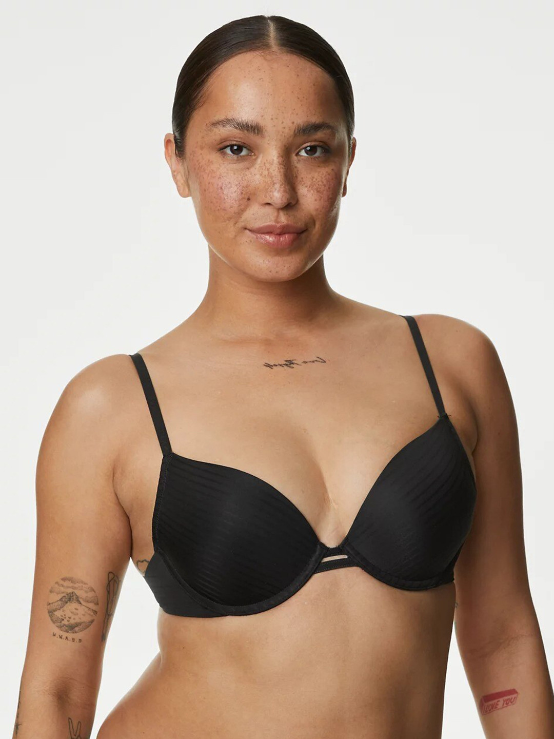 Buy Marks & Spencer Medium Coverage Underwired Lightly Padded Bra With All Day Comfort - Bra for ...