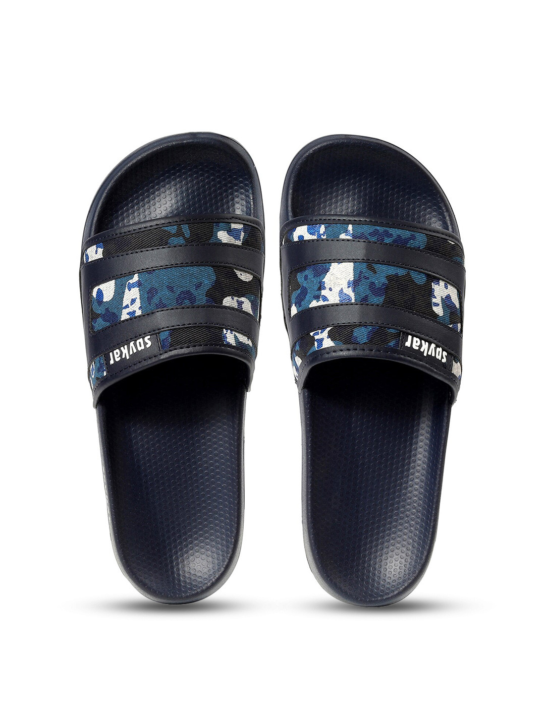 Buy SPYKAR Men Printed Sliders - Flip Flops for Men 23890404 | Myntra