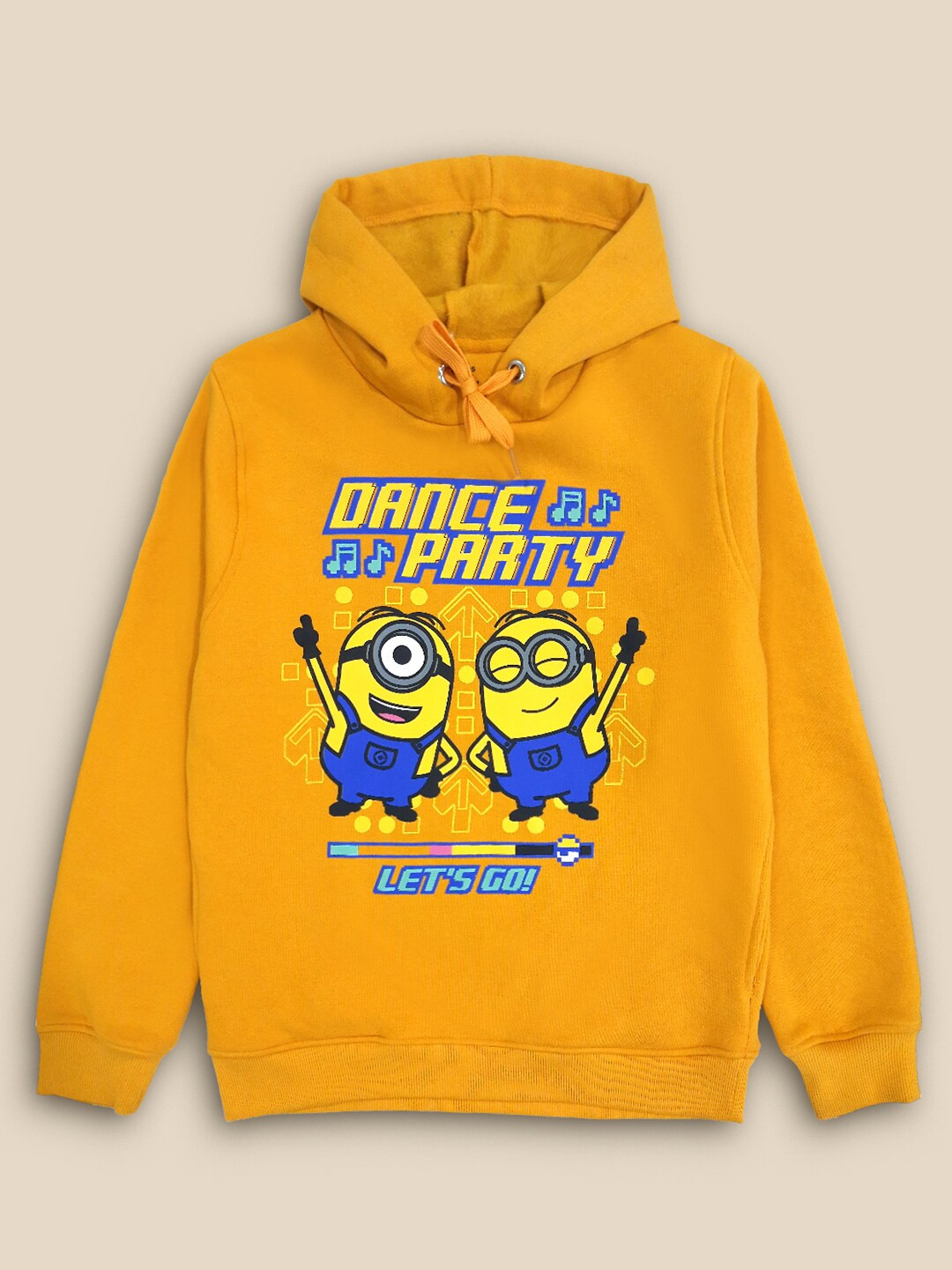 Buy Kids Ville Boys Minions Printed Cotton Hooded Sweatshirt ...