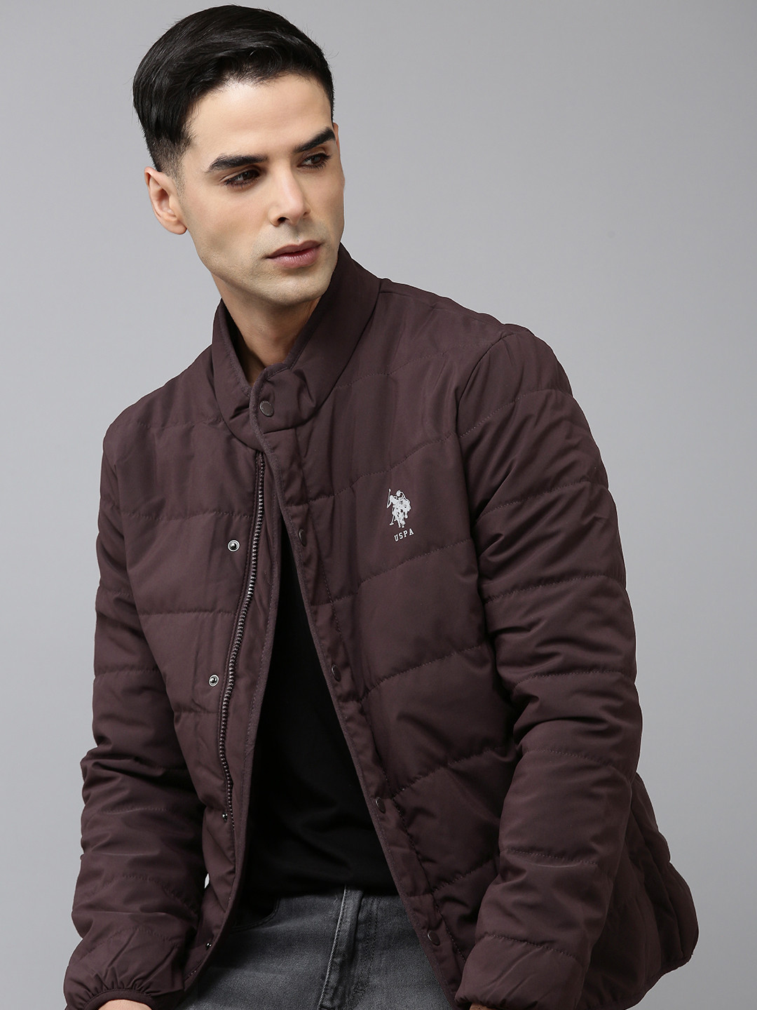 Buy U.S. Polo Assn. Long Sleeves Puffer Jacket - Jackets for Men ...