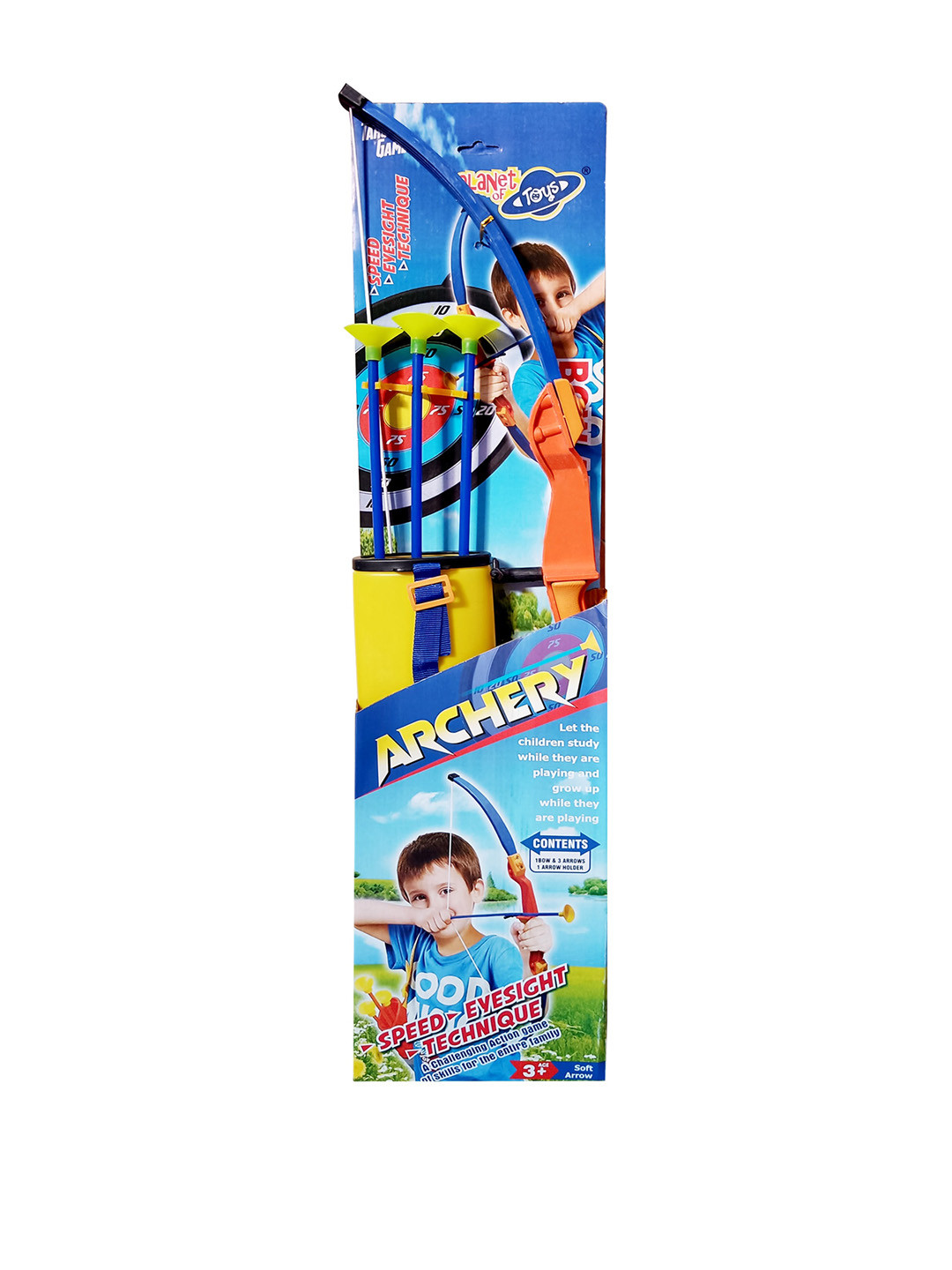 Buy PLANET Of Toys BPA Free Super Archery Bow And Arrow Set - Activity ...