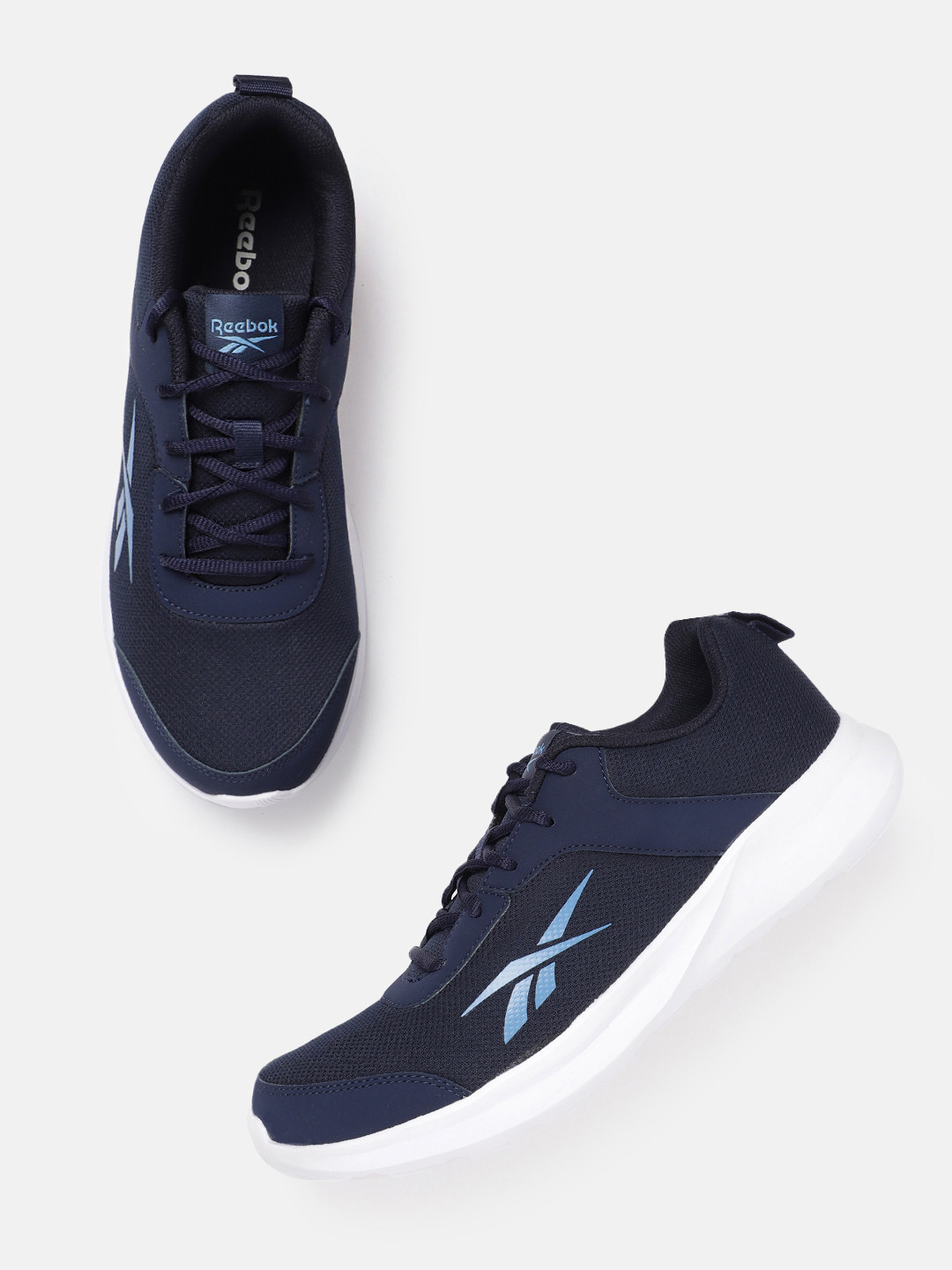 Buy Reebok Men Woven Design Swift Approach Running Shoes With Brand ...