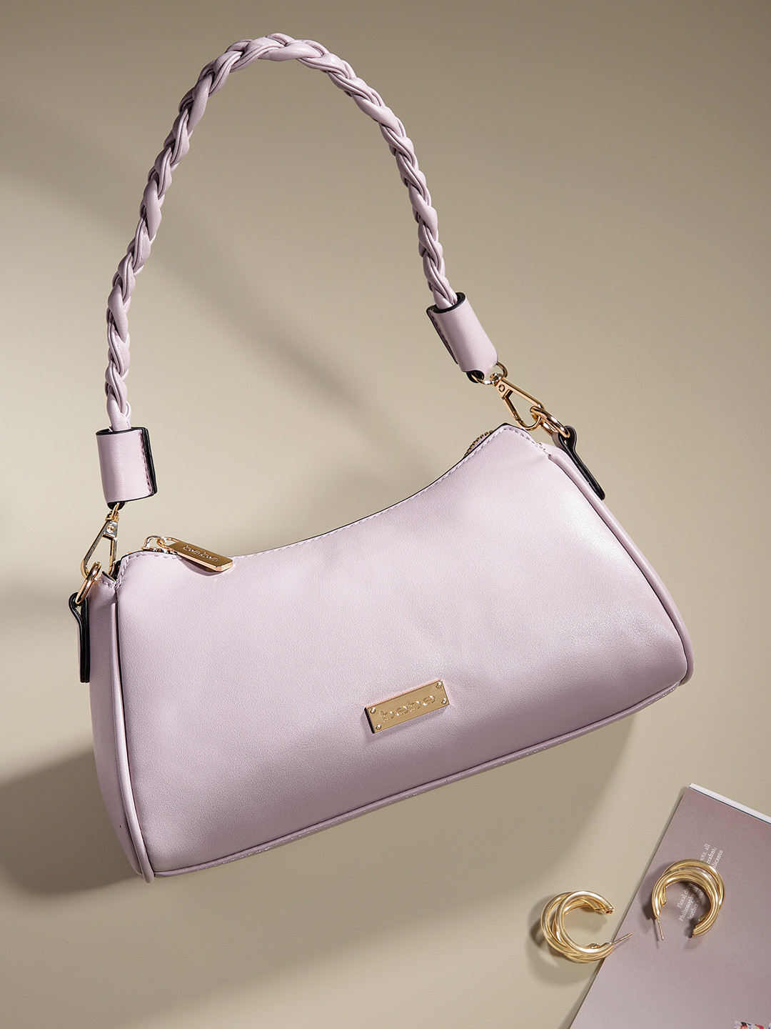 Buy Bebe Solid Handheld Bag - Handbags for Women 23917682 | Myntra